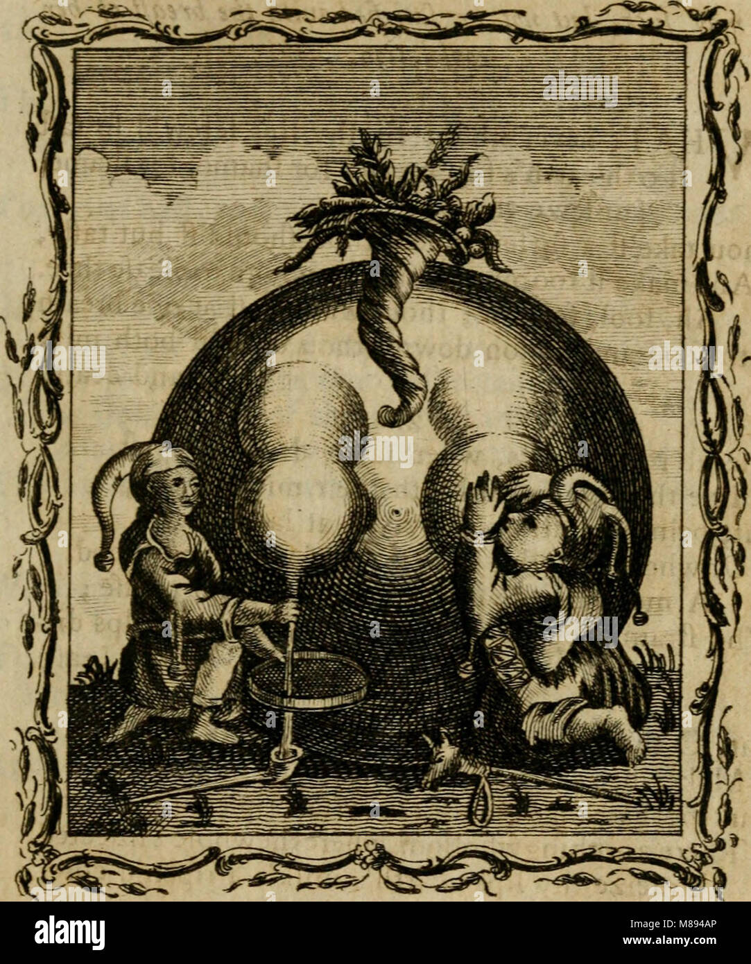 This 1777 work features divine and moral emblems alongside ...