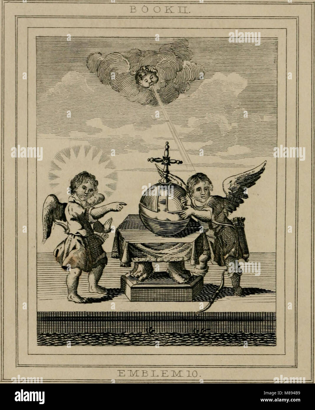 Emblems divine and moral (1839) (14747636851 Stock Photo - Alamy