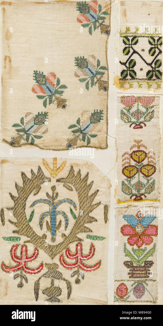 Embroidery stitch examples hi-res stock photography and images - Alamy