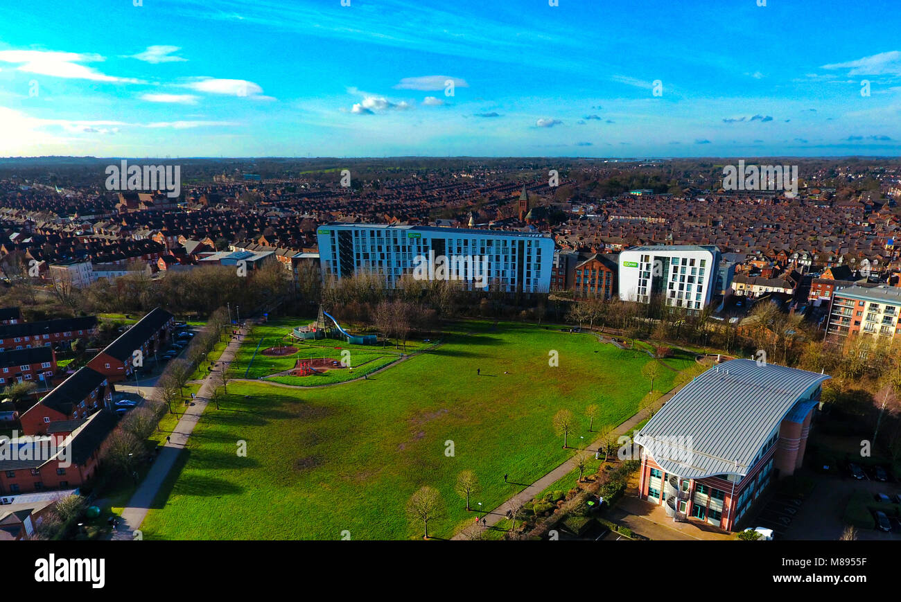 Pretty Bede Park in Leicester Stock Photo - Alamy