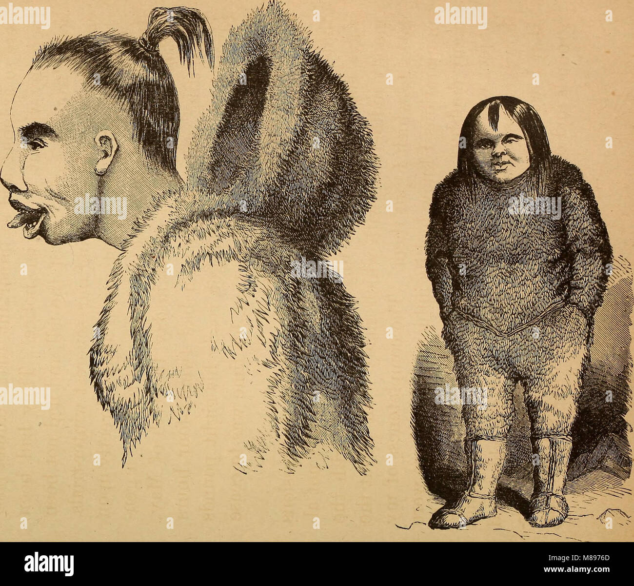 Esquimaux portraits features depictions of Inuit individuals Anak and ...