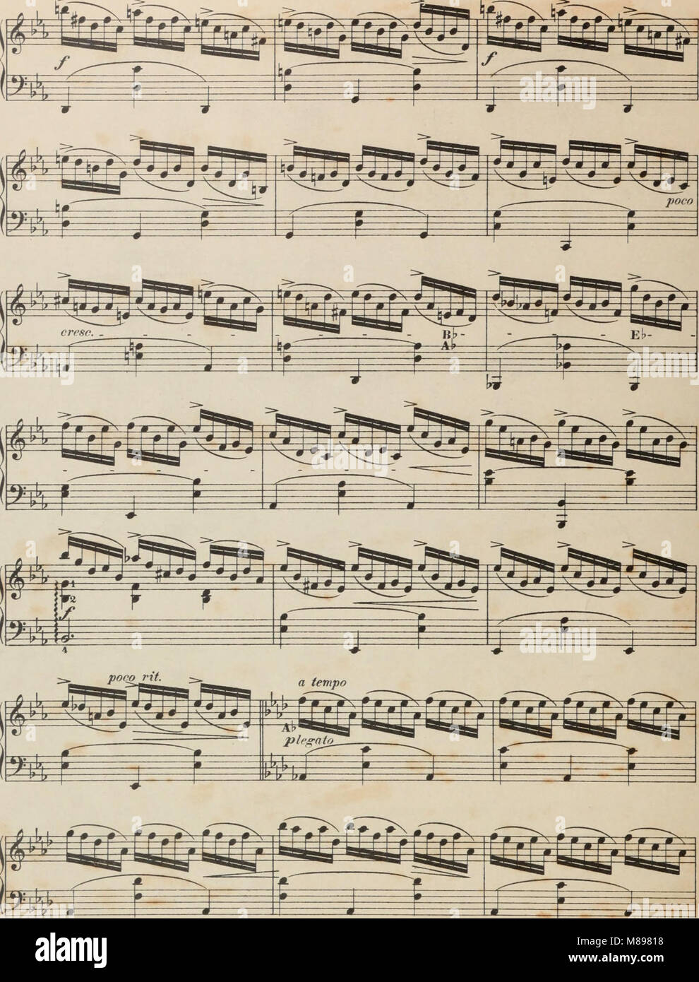 This 1900 harp music collection, *Etuden und Melodien-Album op. 8 ...