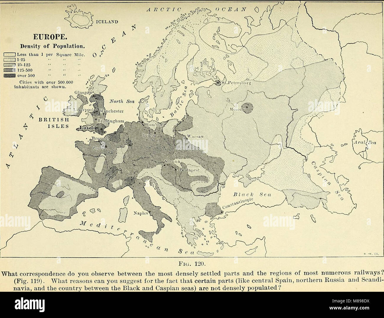 'Europe and Other Continents' (1901) explores the geographical ...