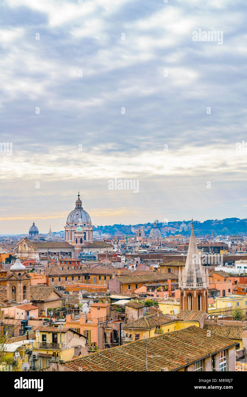 View Rome From Monte Pincio Stock Photos & View Rome From Monte Pincio ...