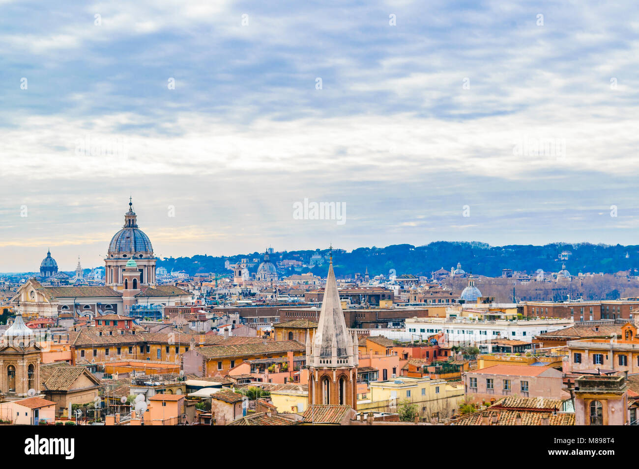 Pincio terrace architecture hi-res stock photography and images - Alamy
