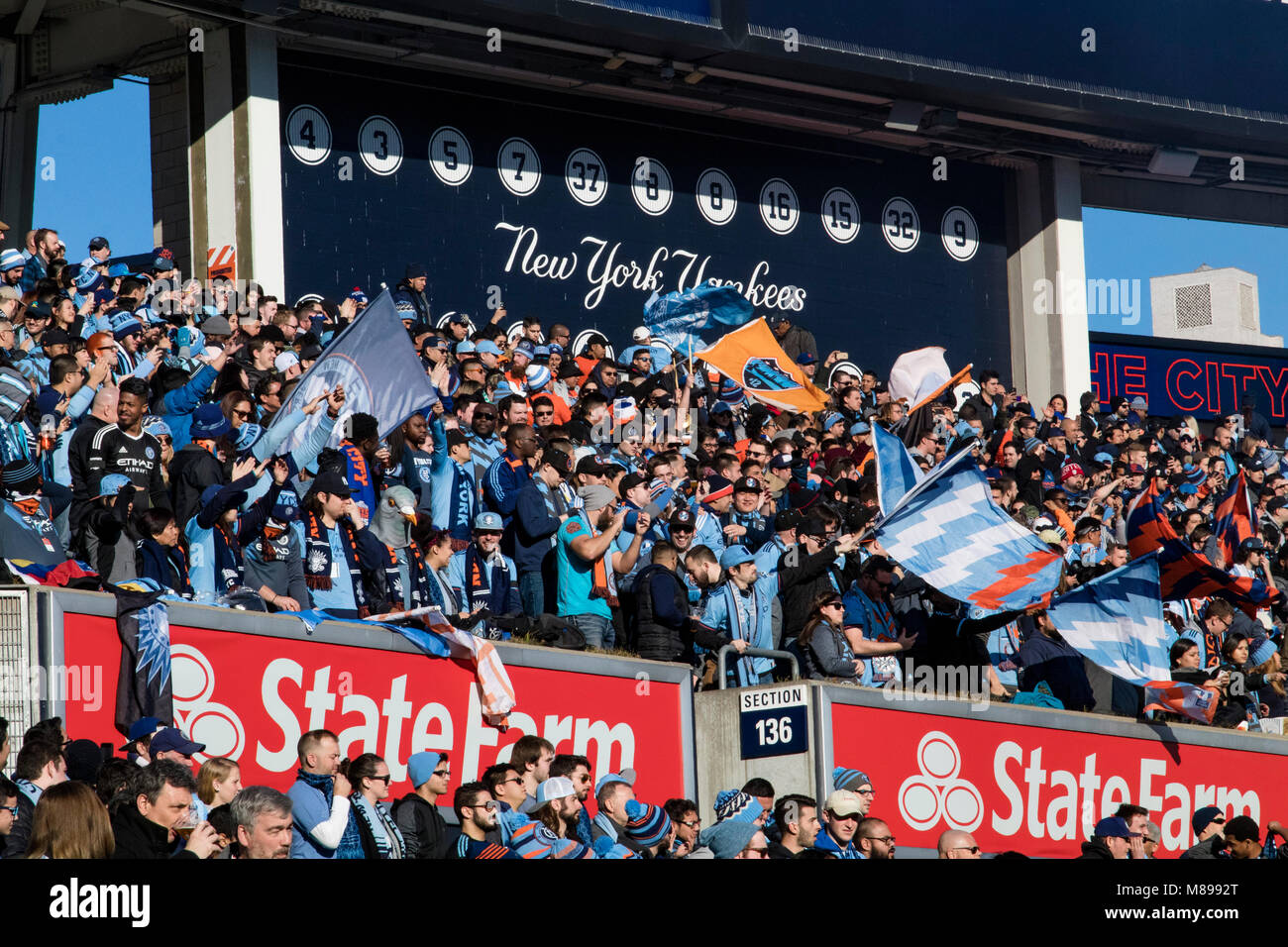 York city football club hi-res stock photography and images - Alamy