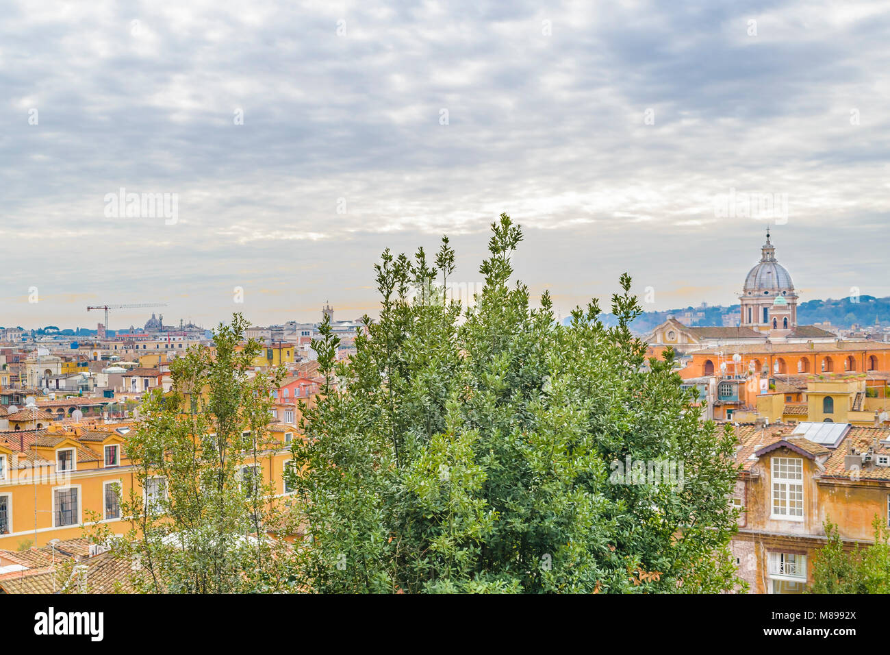 View Rome From Monte Pincio Stock Photos & View Rome From Monte Pincio ...