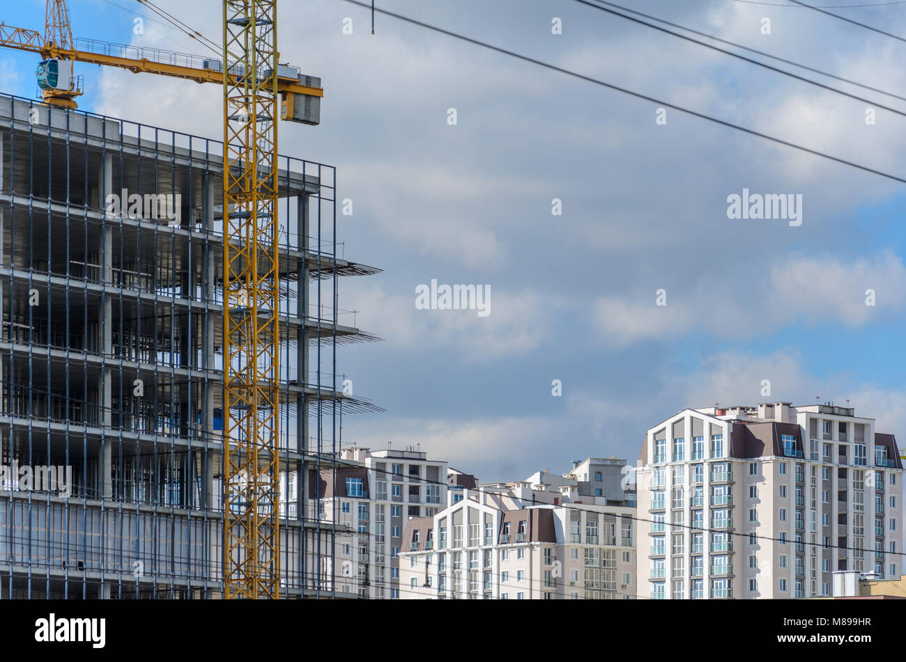 Reinforced concrete skeleton structure hi-res stock photography and ...