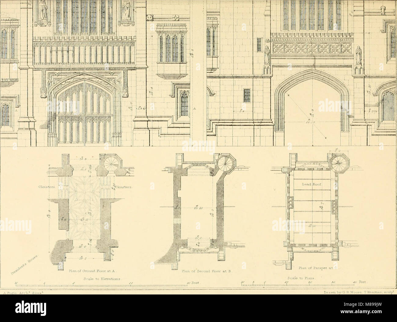 Examples of Gothic architecture - selected from various ancient ...
