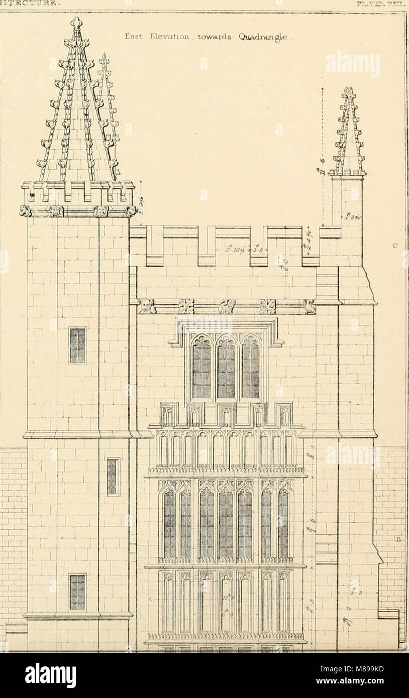 Examples of Gothic architecture - selected from various ancient ...