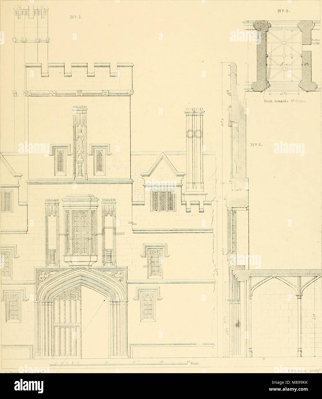 Examples of Gothic architecture - selected from various ancient ...