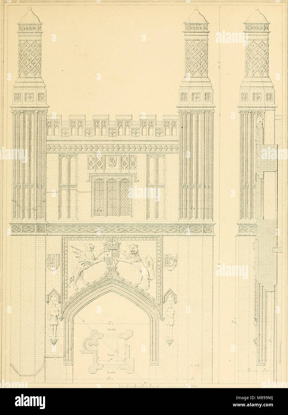 This work features examples of Gothic architecture in England ...