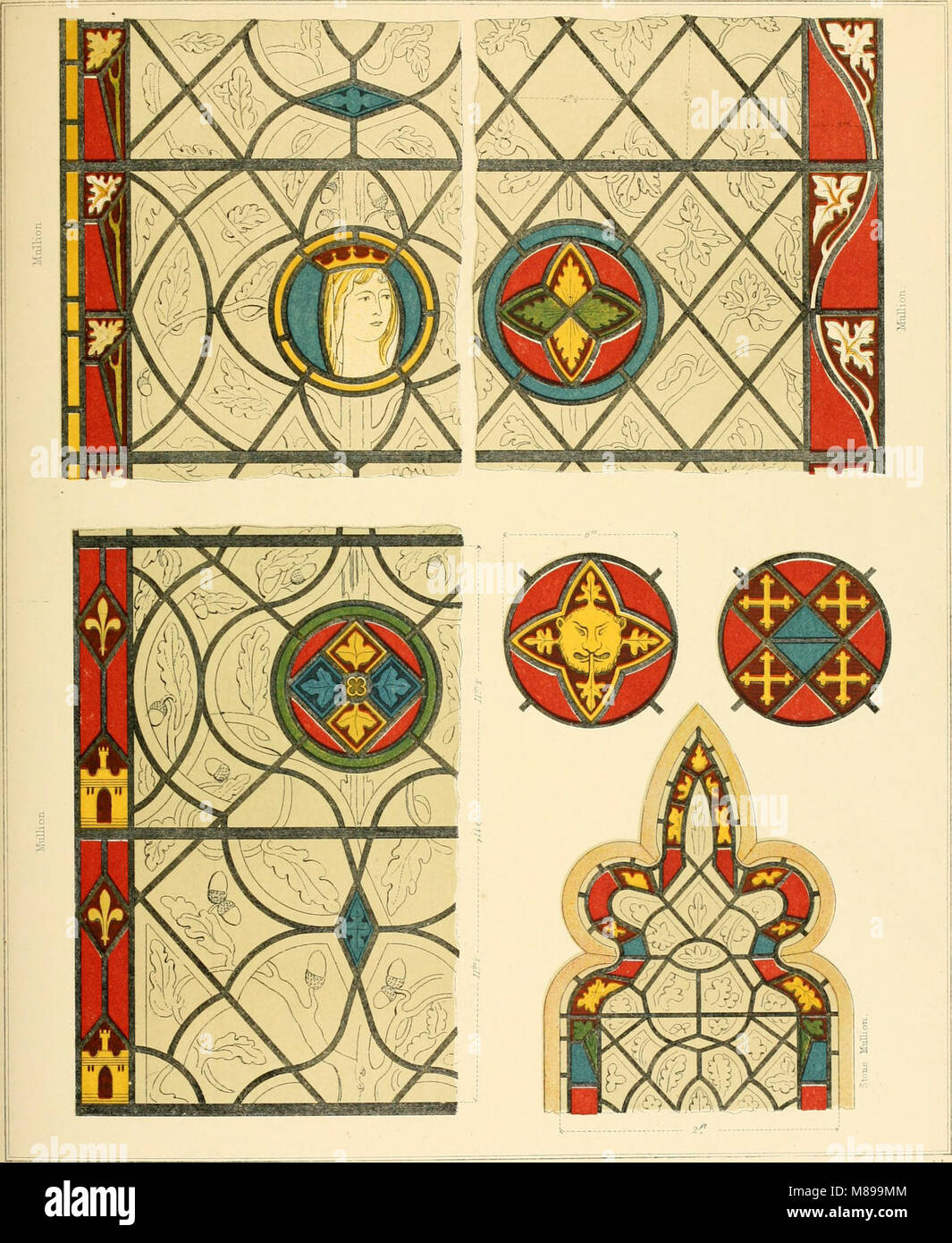 This collection of Gothic architecture examples from ancient English ...