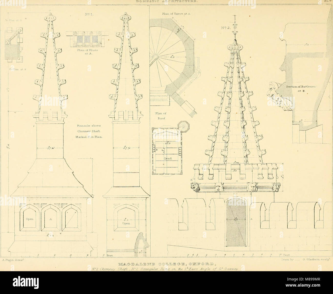 This work features examples of Gothic architecture from ancient ...