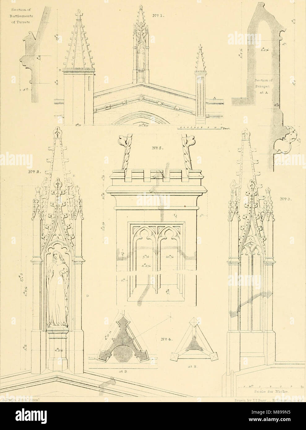 *Examples of Gothic Architecture* showcases detailed architectural ...