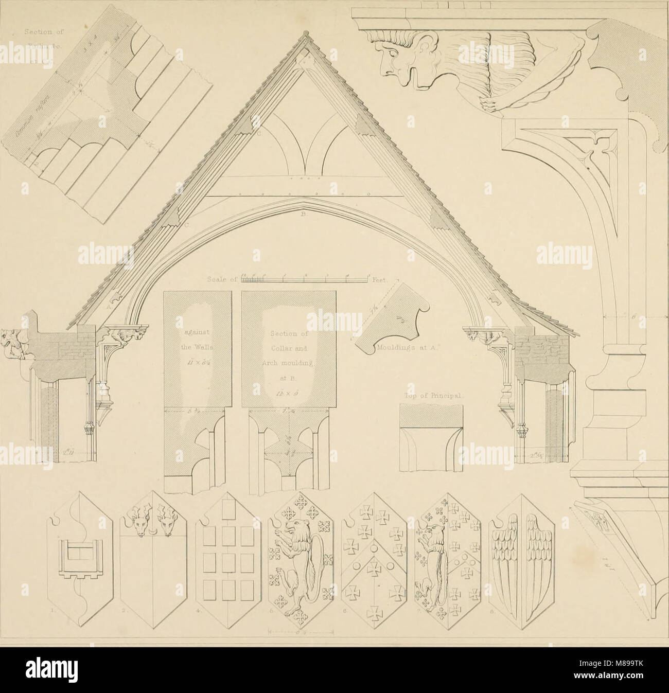 This publication presents a collection of Gothic architectural examples ...