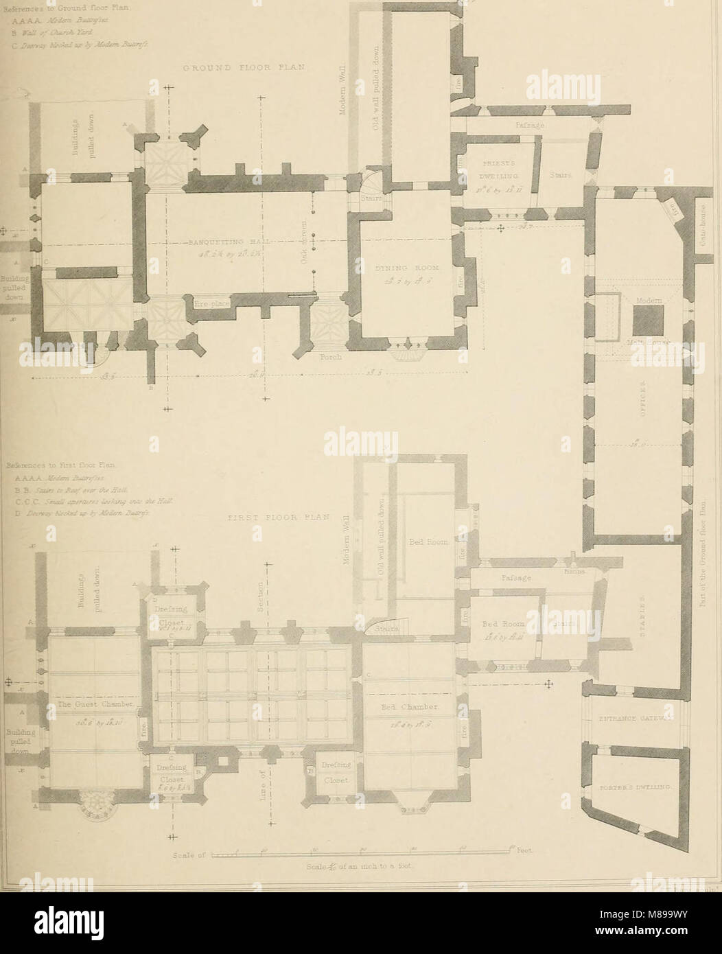 Examples of Gothic architecture - selected from various antient ...