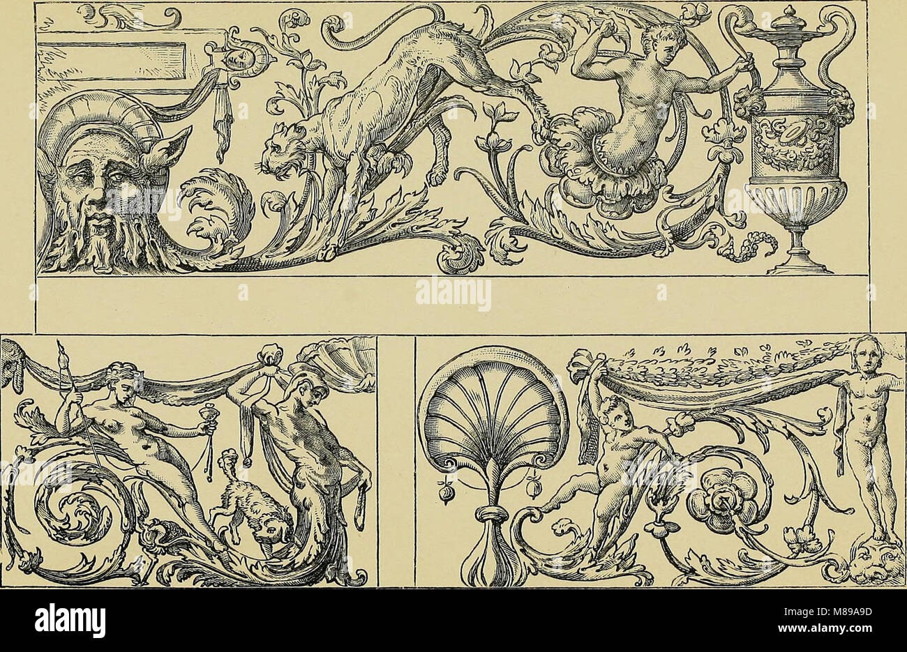 Examples of the works of art in the Museum and of the decorations of ...