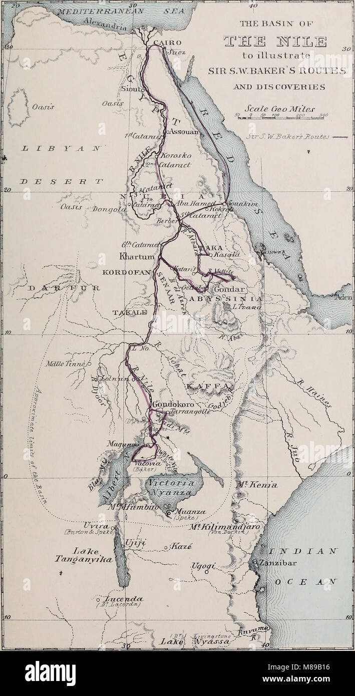 Exploration of the Nile tributaries of Abyssinia - the sources, supply ...