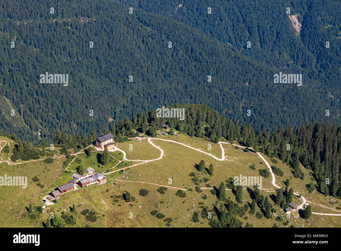 Schachen castle in the german alps Stock Photo - Alamy