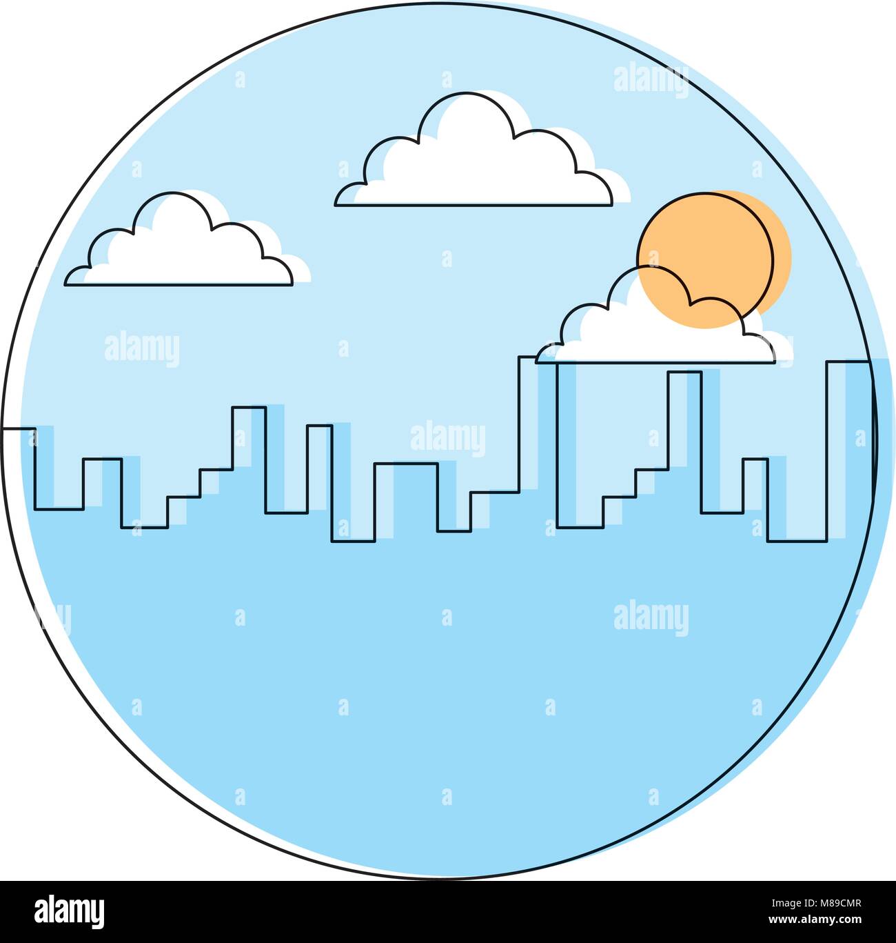 Dramatic dawn light cloud Stock Vector Images - Alamy