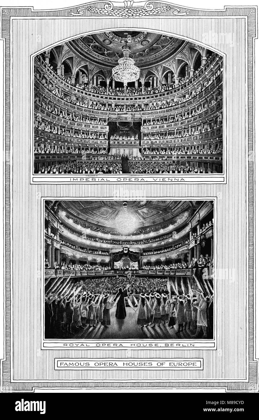 Famous opera houses of Europe - Imperial Opera, Vienna - Royal Opera ...