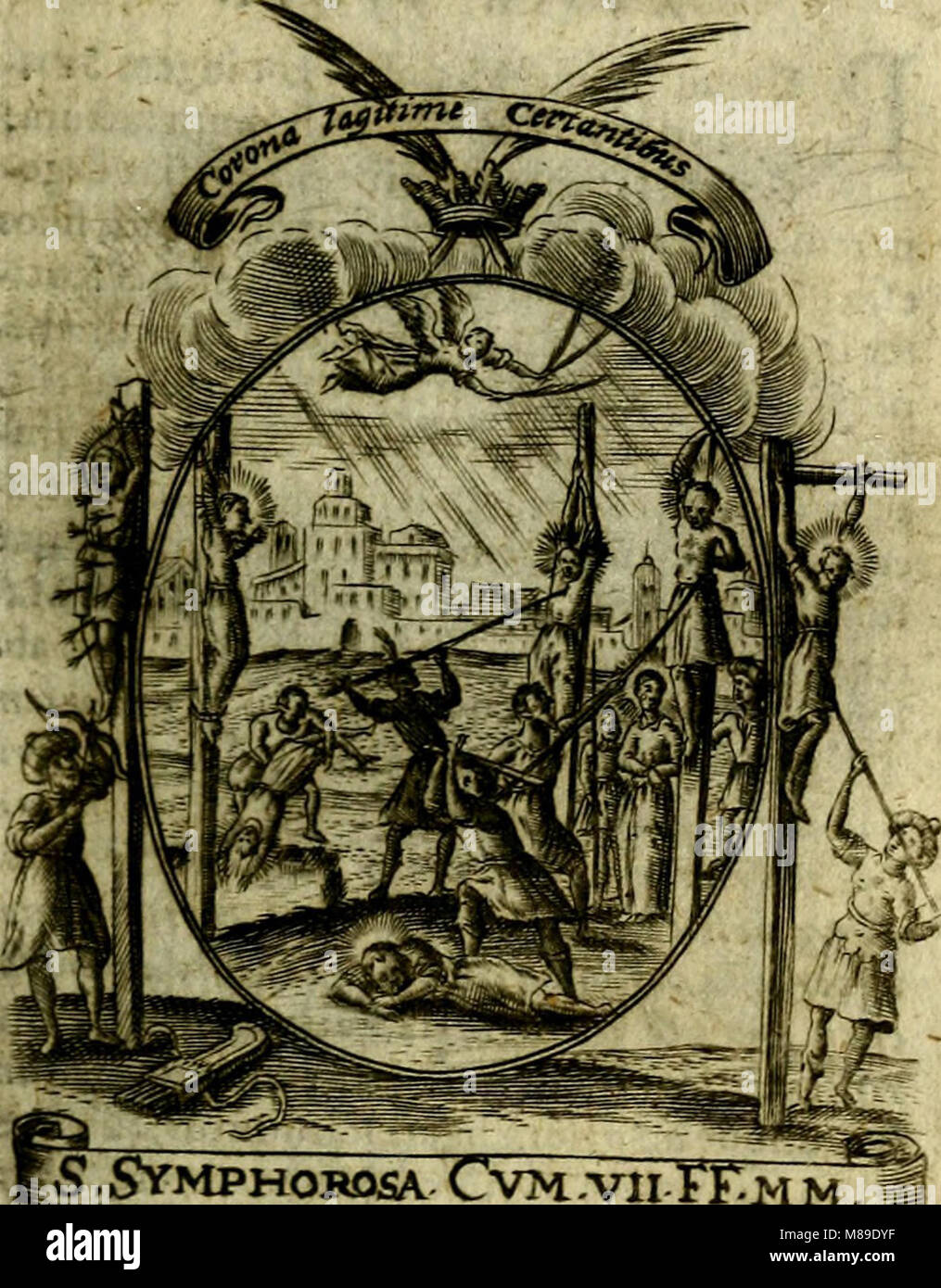 Fasti Mariani cum illustrium diuorum imaginib. and elogijs prope DC. in ...