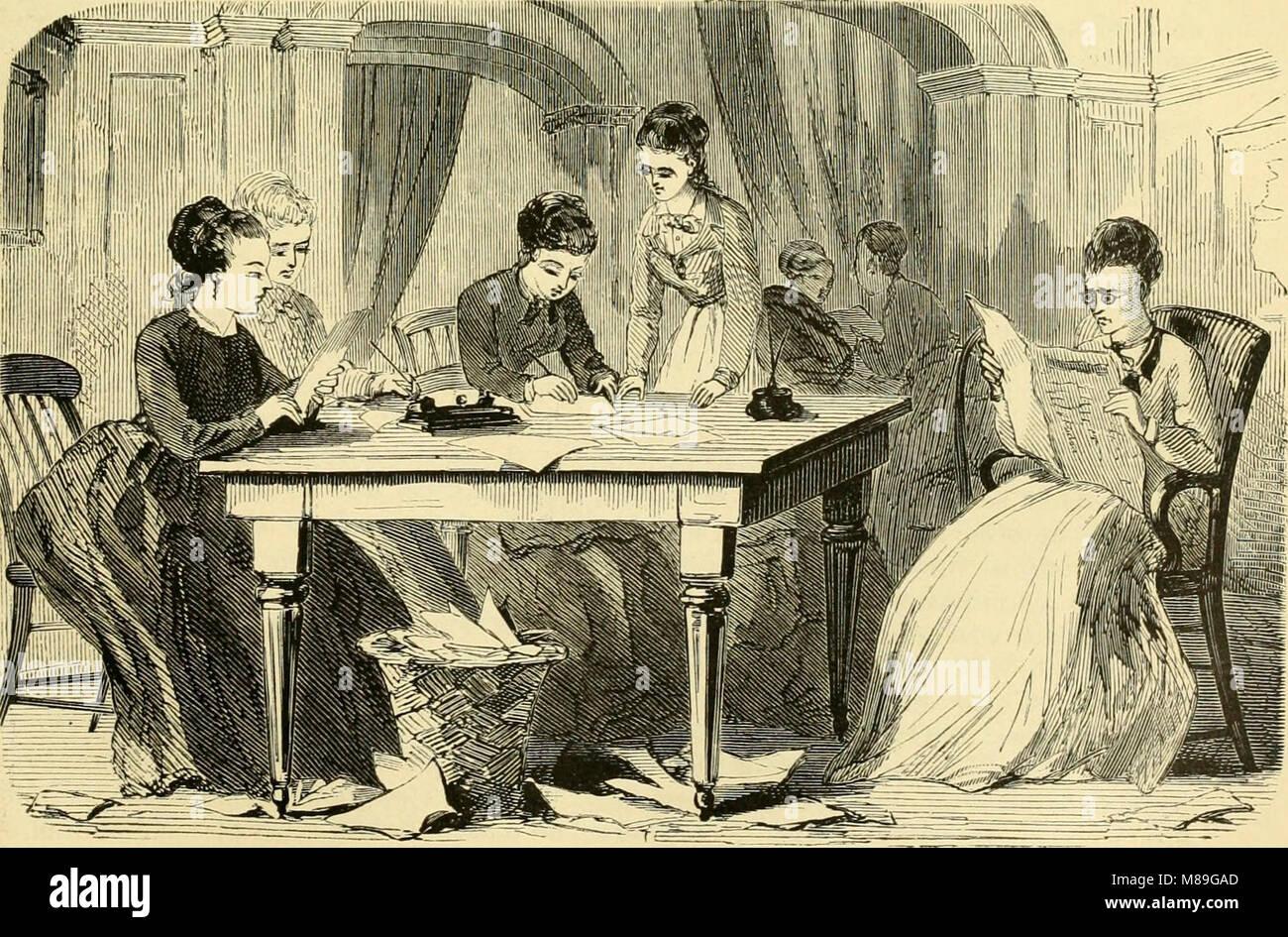 This 1873 book reflects on the first century of the United States ...