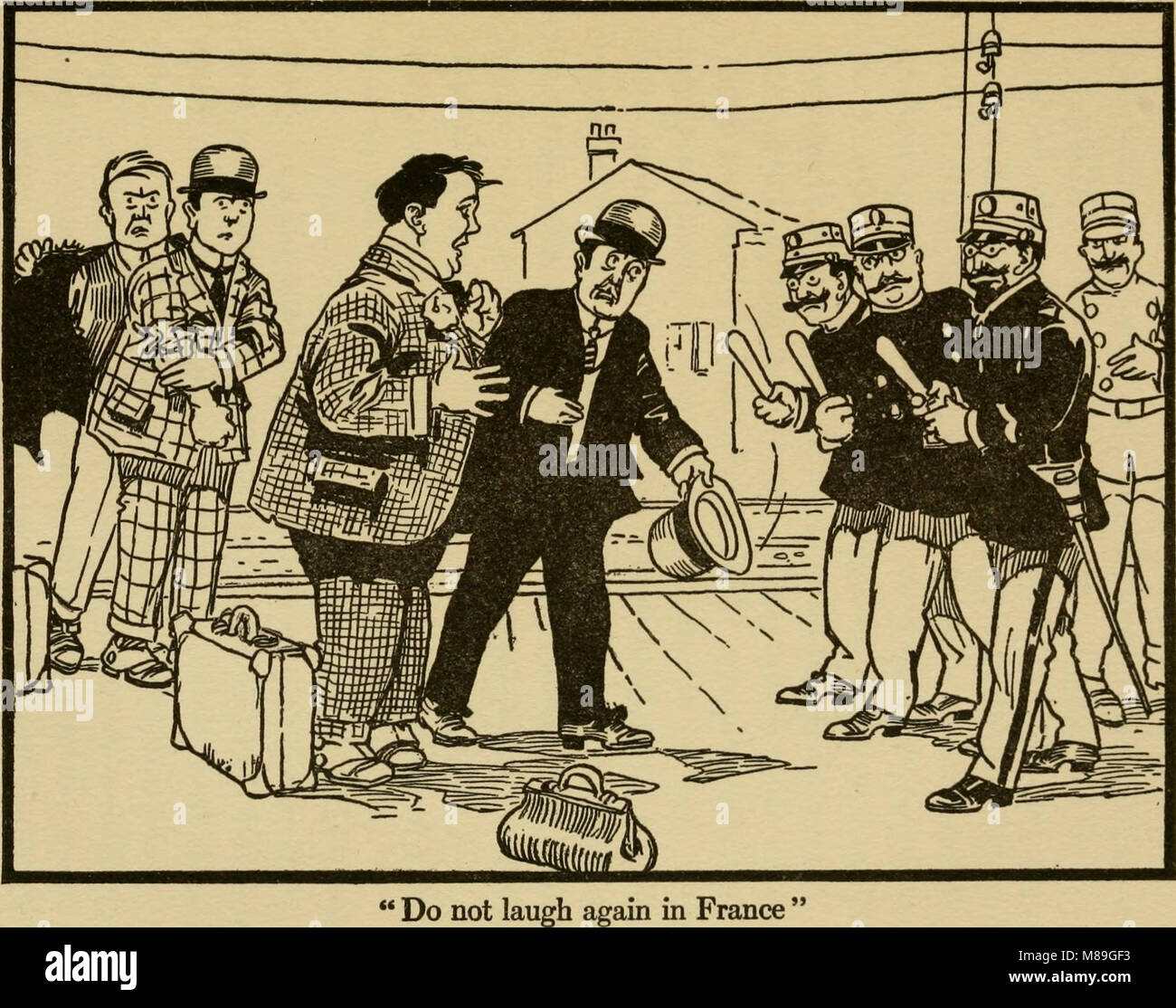 First impressions of Europe (1908) (14783897732 Stock Photo - Alamy