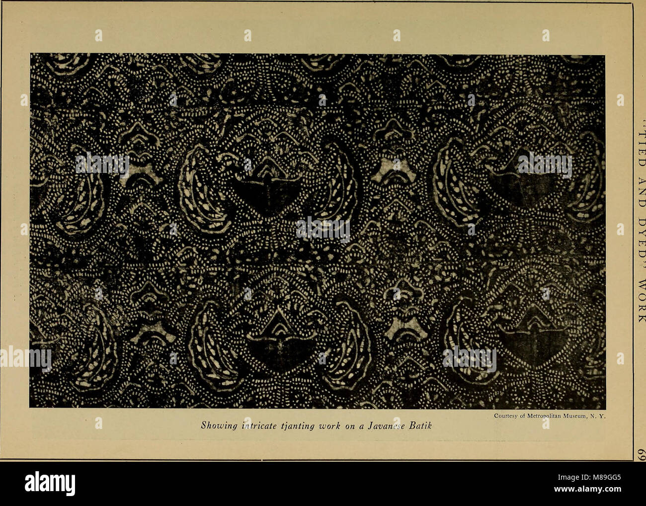 This 1921 handbook introduces beginners to batik, tie-dyeing, and other ...