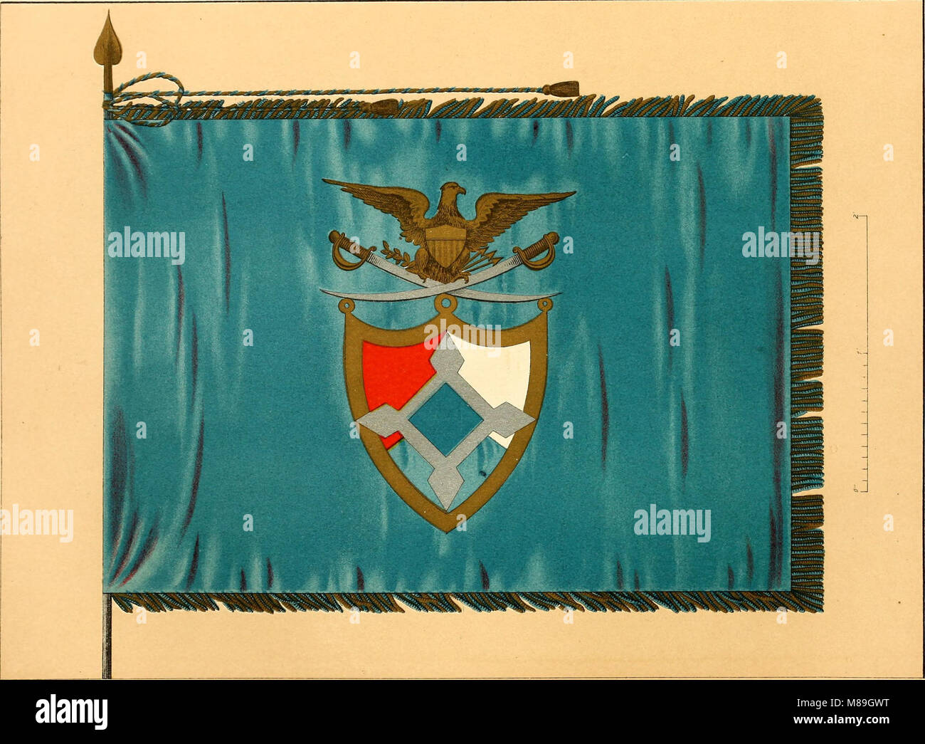 Flags of the Army of the United States carried during the War of the ...