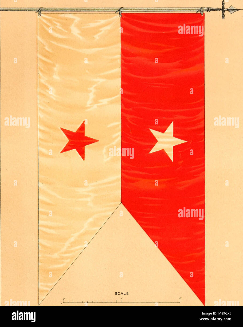 Flags of the Army of the United States carried during the War of the ...