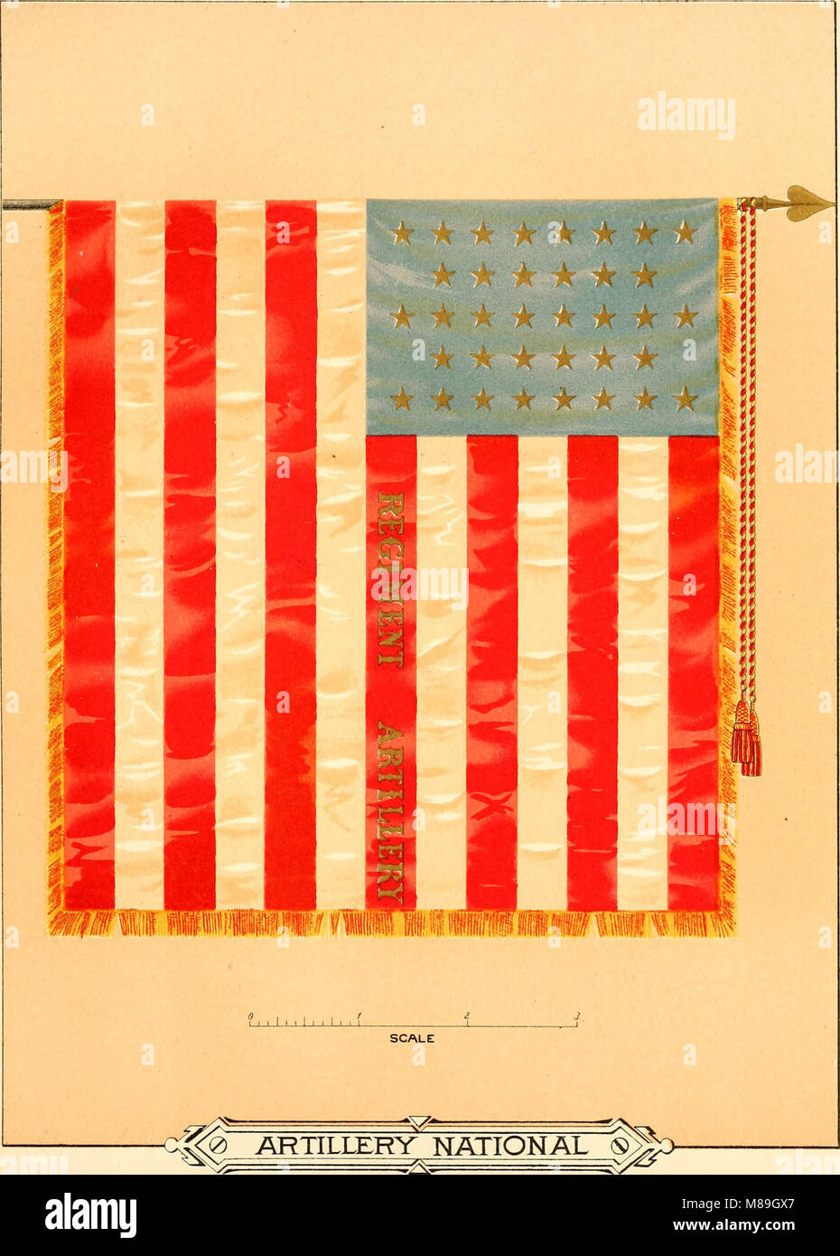 This 1887 work focuses on the flags used by the U.S. Army during the ...