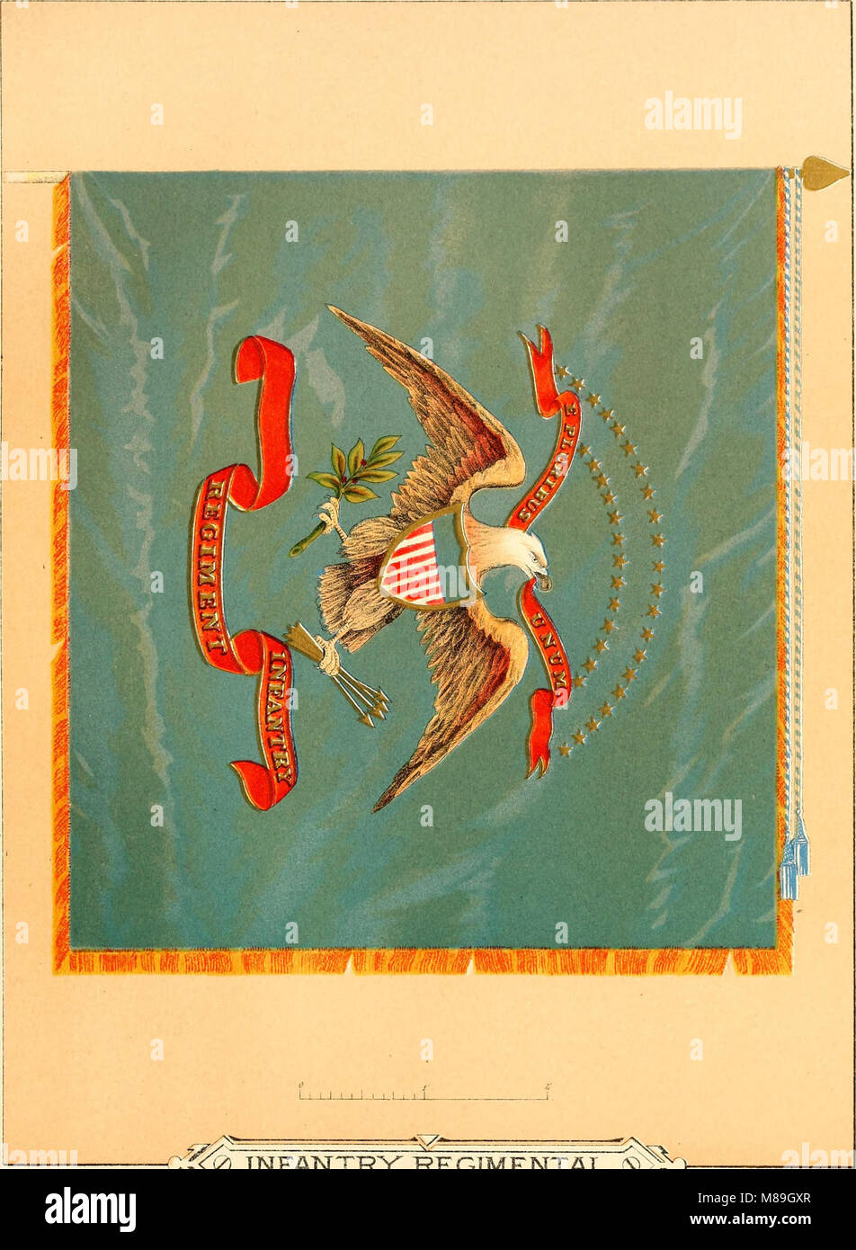 Flags of the Army of the United States carried during the War of the ...