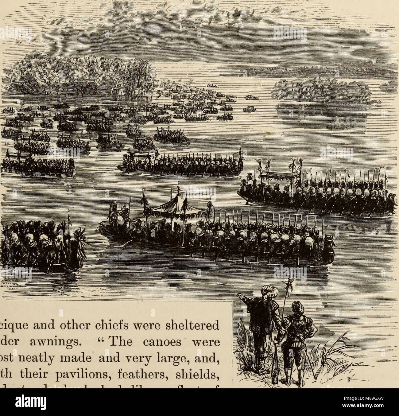 Fleet of the Cacique Stock Photo - Alamy