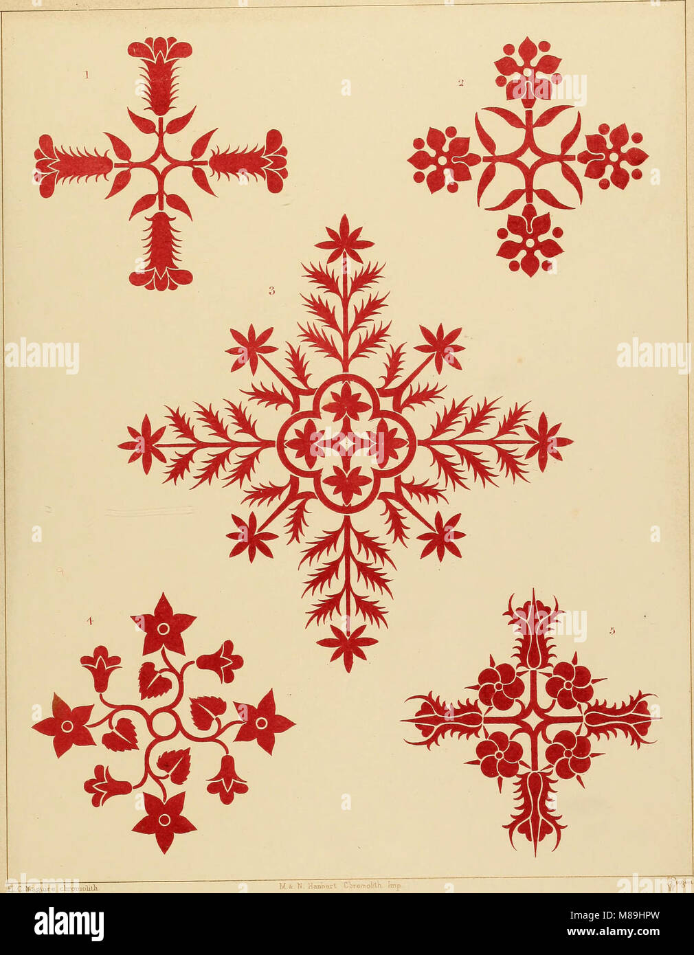 Floriated ornament- a series of thirty-one designs (1849) (14596110398 ...