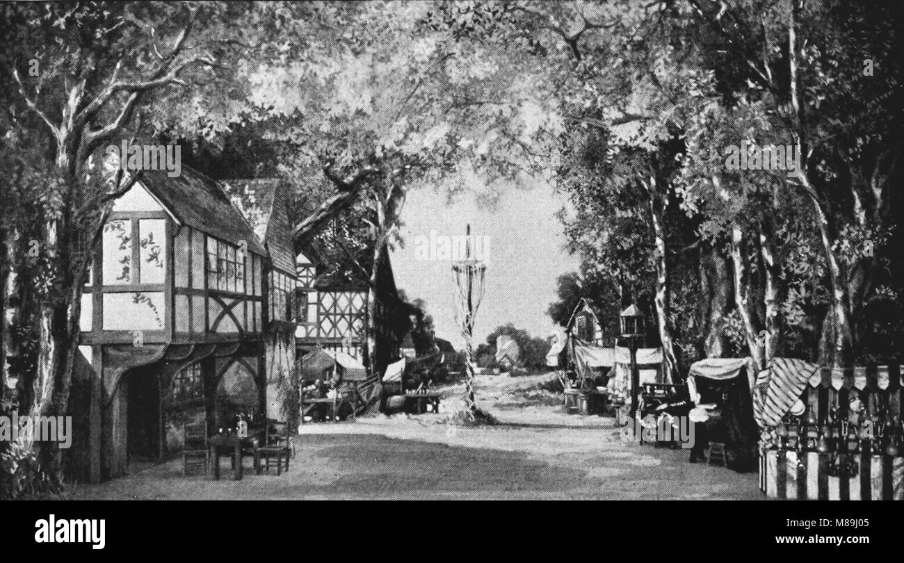 This entry discusses the *Metropolitan setting* of the fair scene from ...