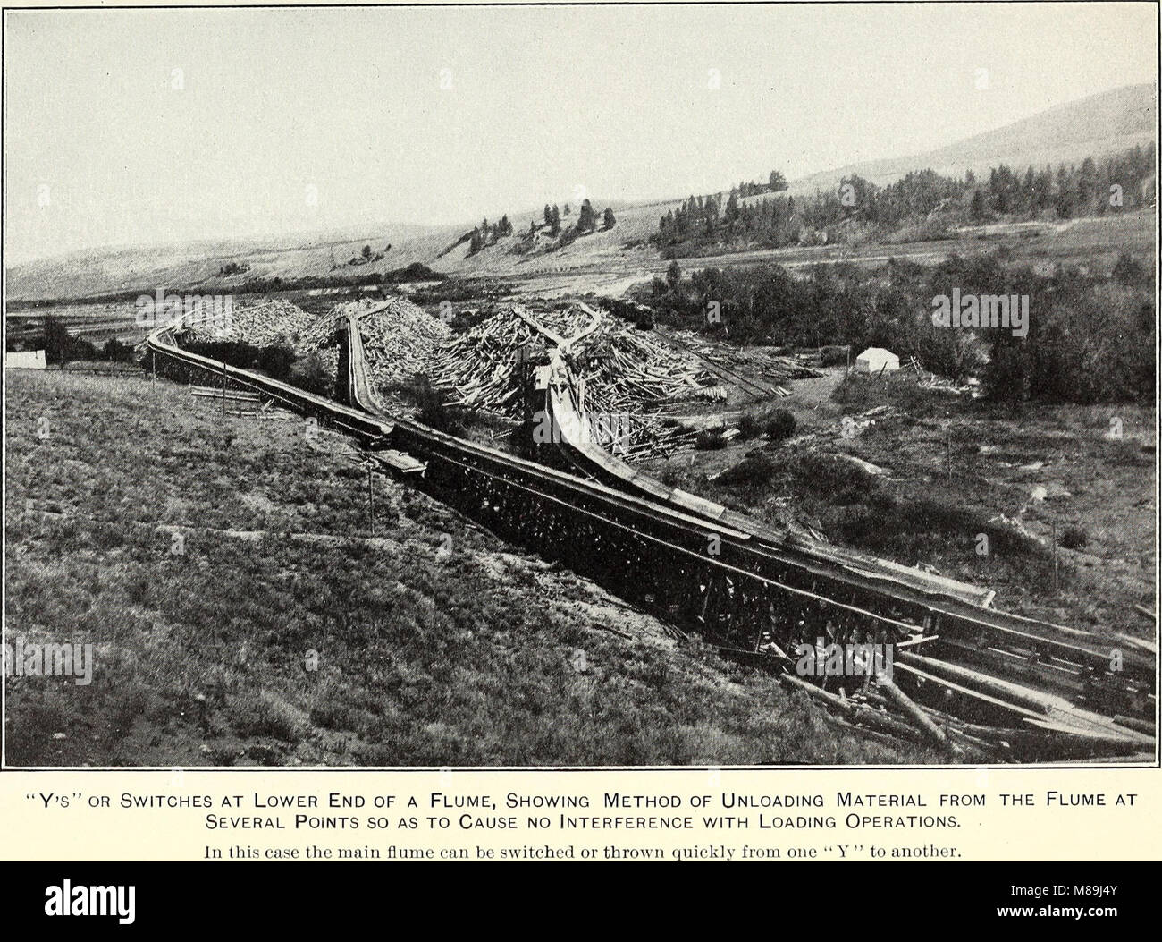 This 1914 work focuses on the construction and operation of flumes ...