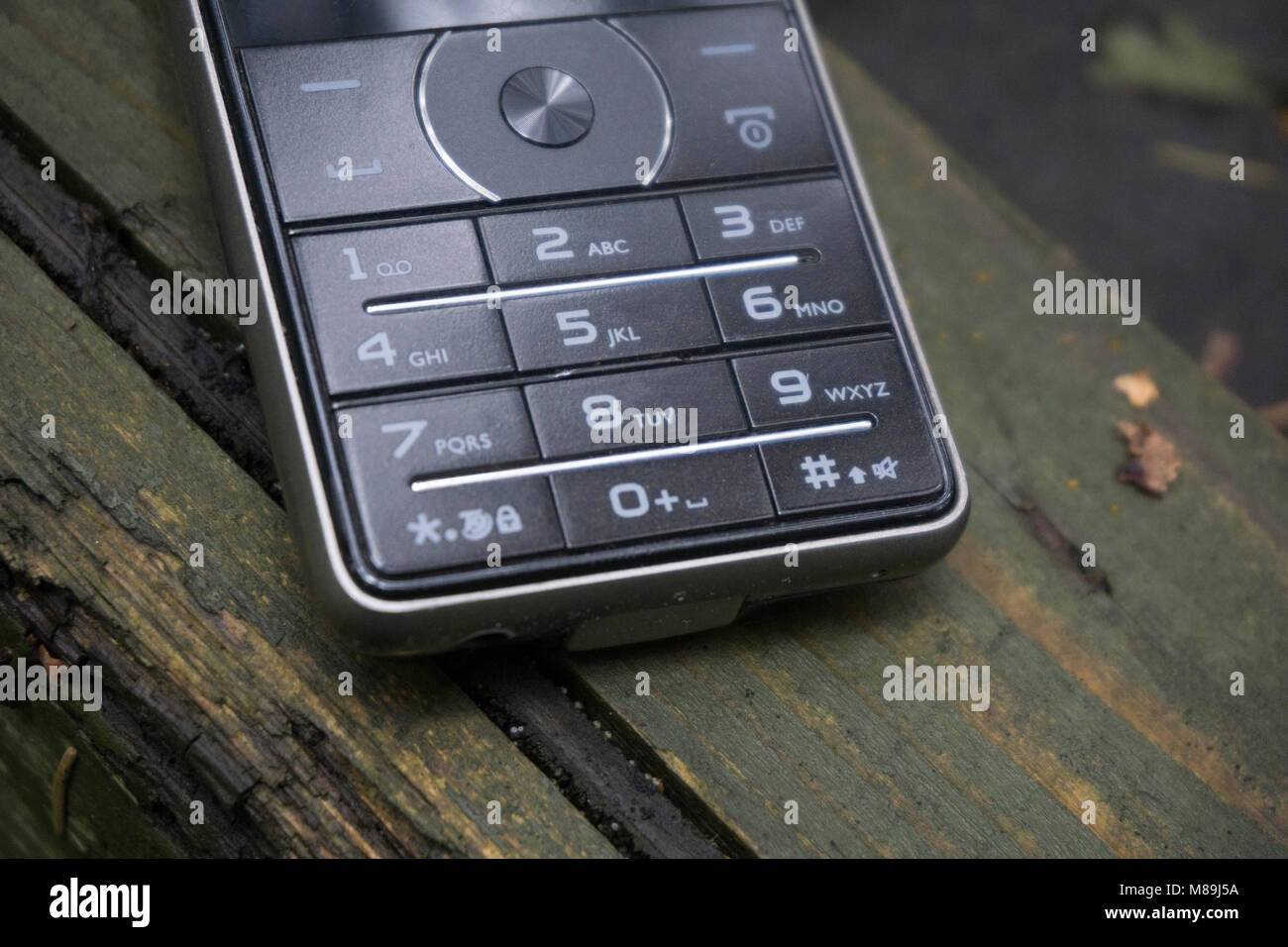Closeup of mobile phone keypad Stock Photo - Alamy