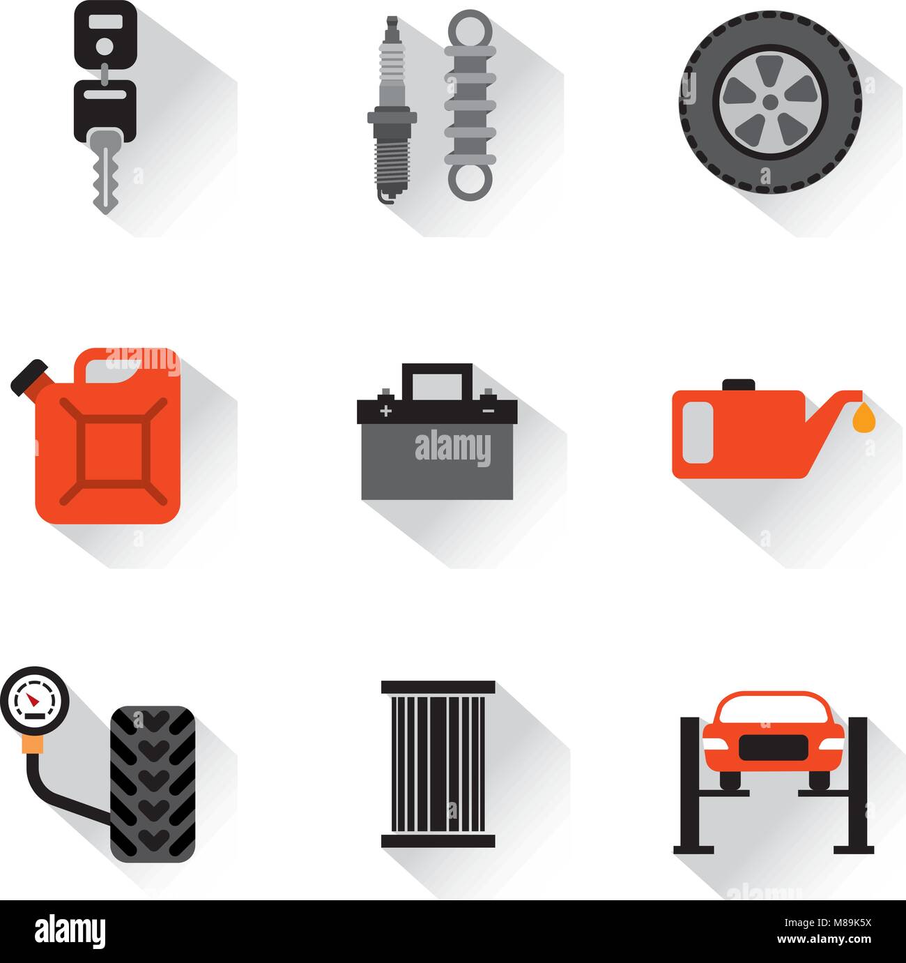 Car pictograms Stock Vector Images - Alamy