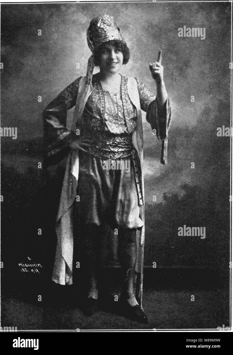 *Frances Alda in 'Marouf'* presents the performance of Frances Alda in ...
