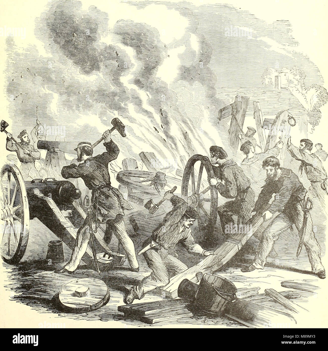 This 1894 publication by Frank Leslie presents scenes and portraits ...