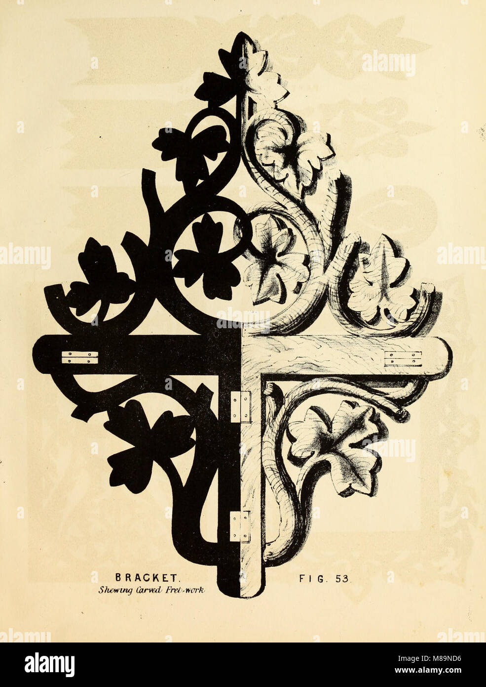 Fret cutting and perforated carving - with practical instructions - by ...