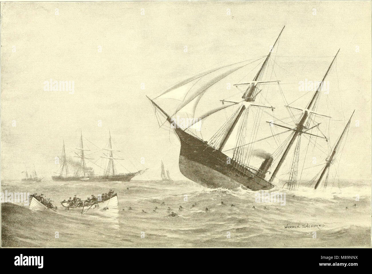 A 1899 work recounting the progress and achievements of the 19th ...