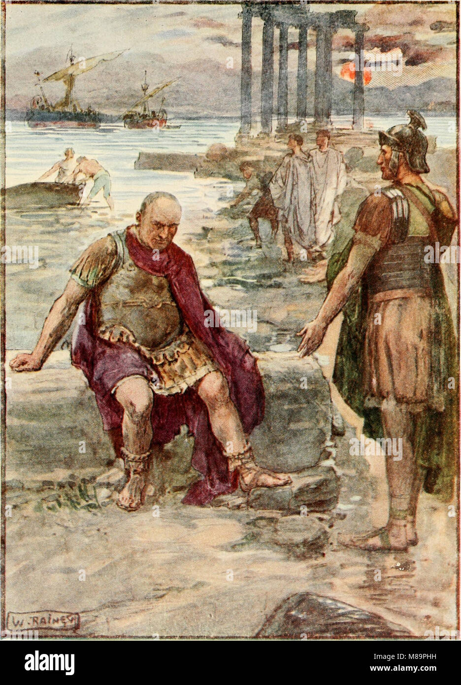 This historical image from the Internet Archive depicts Gaius Marius, a ...