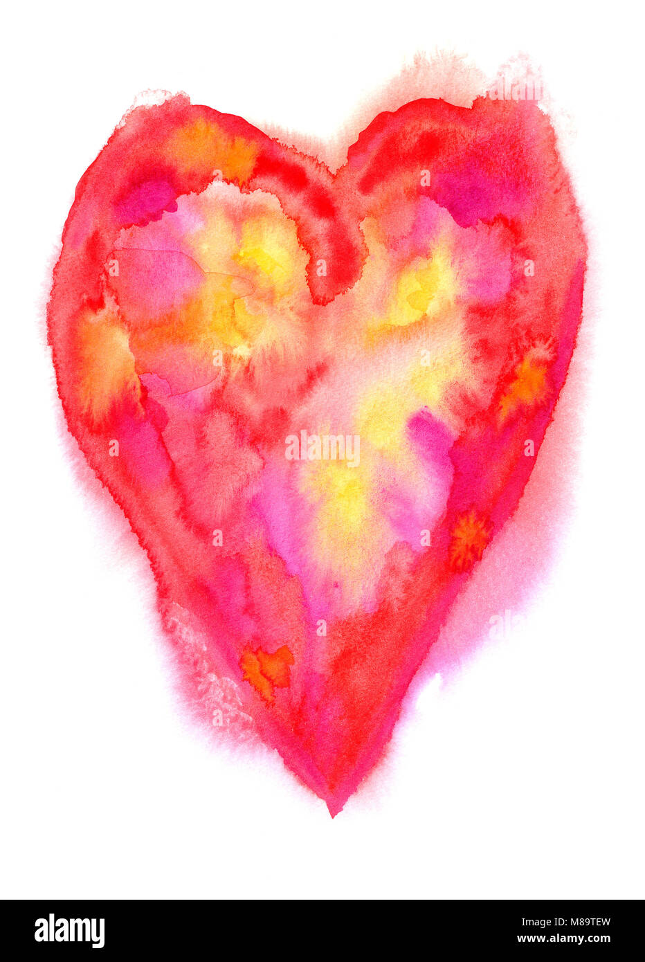 Love watercolor hi-res stock photography and images - Alamy