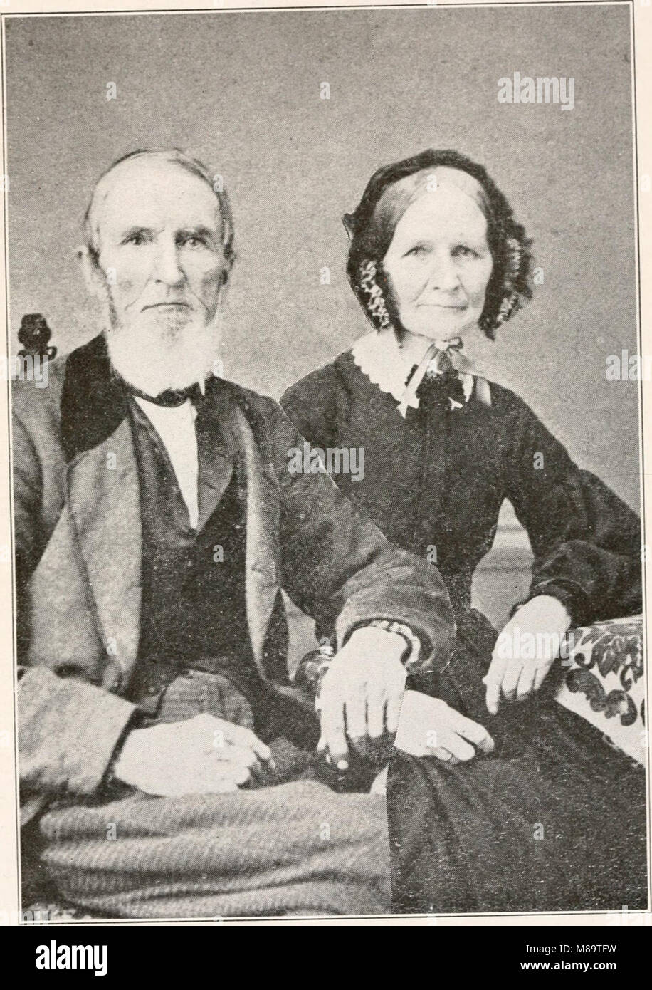 This 1912 genealogical record details the ancestry and descendants of ...