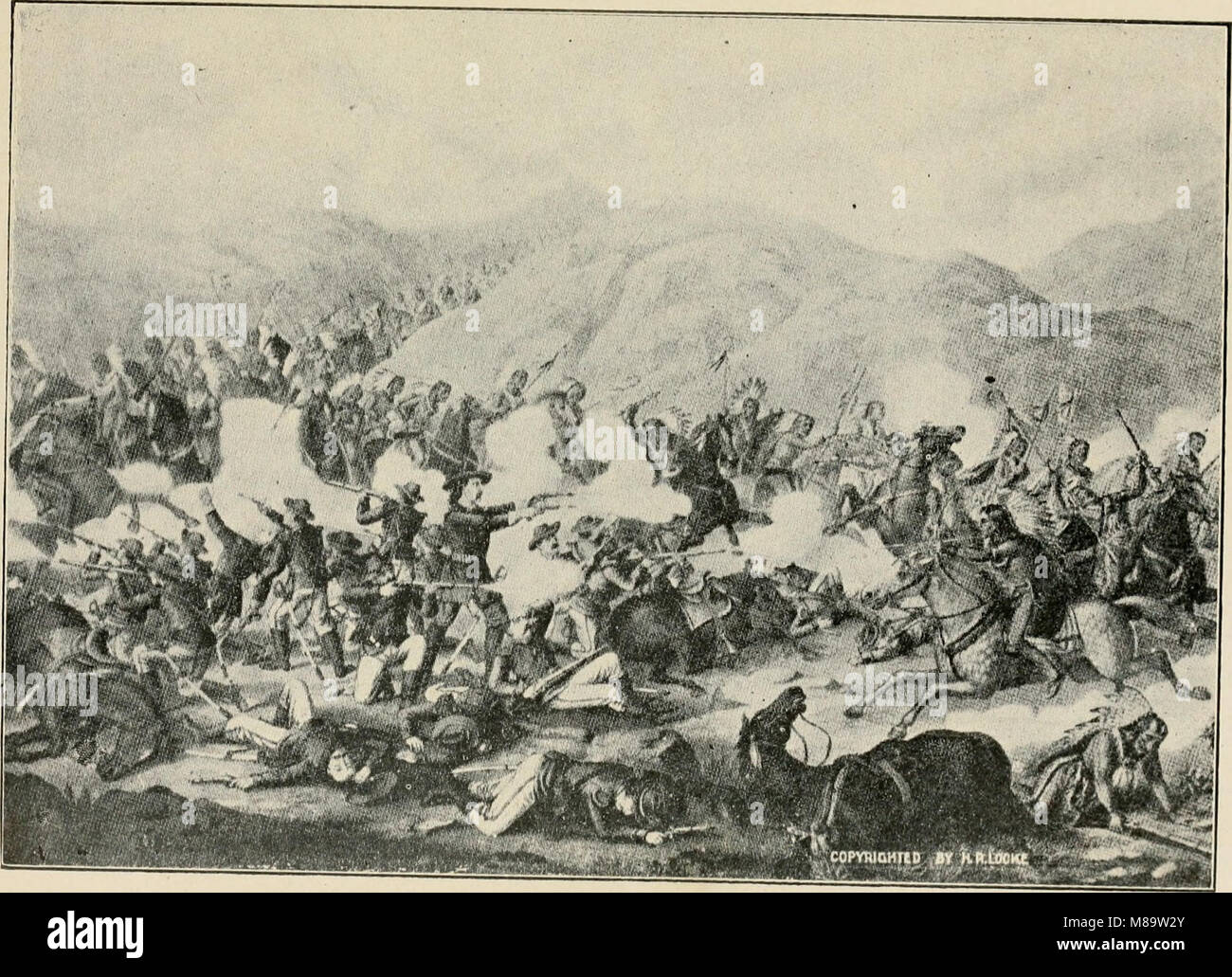 General George A. Custer's last battle, known as the Battle of the ...