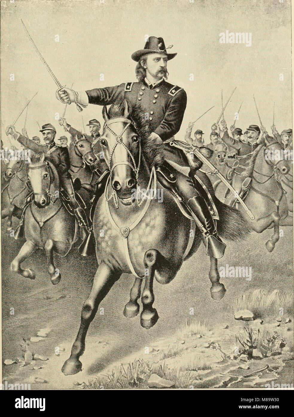 Custer death hi-res stock photography and images - Alamy