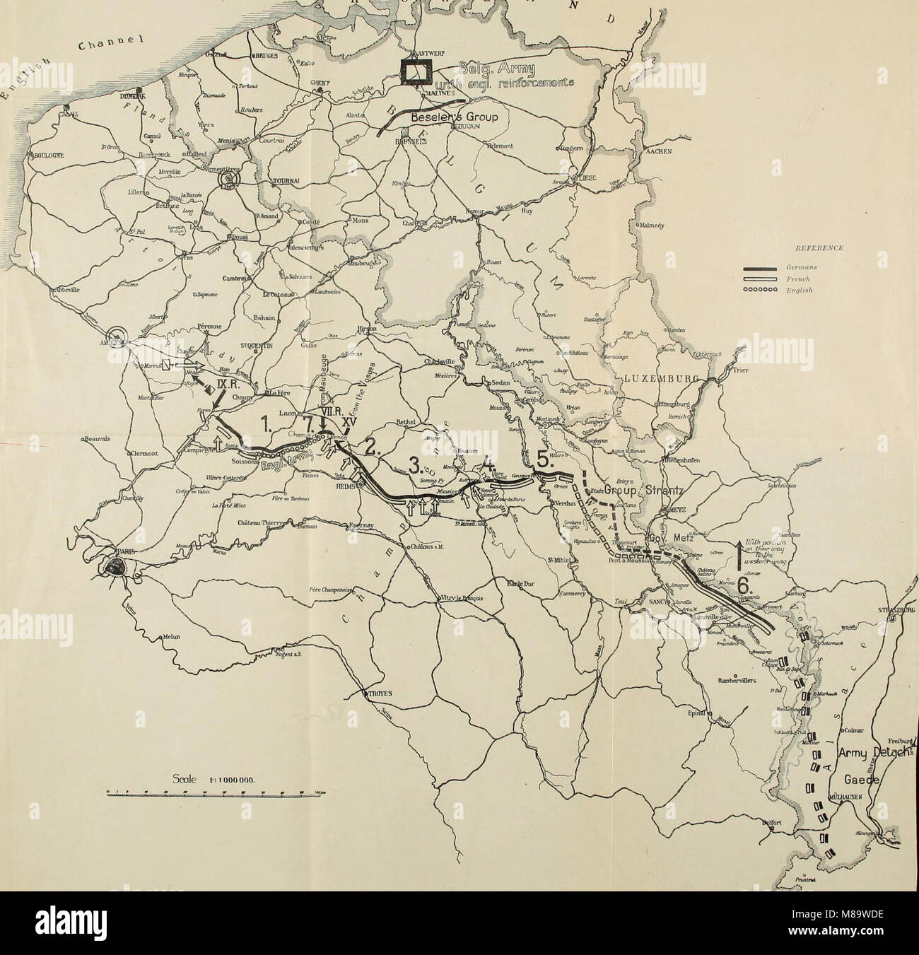 General headquarters, 1914-1916, and its critical decisions (1919 ...
